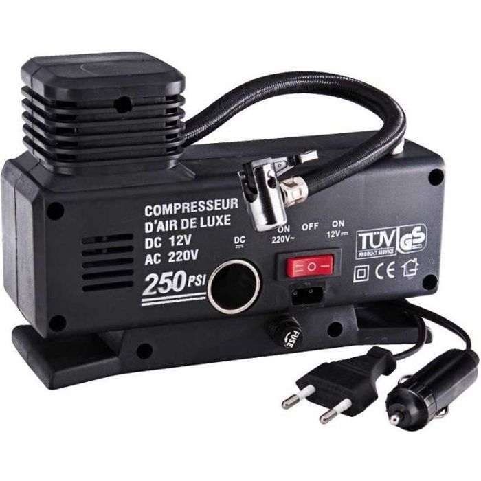 MINI COMPRESSEUR 12-220 VOLTS - Cdiscount Bricolage
