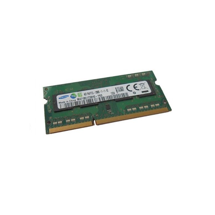 Barrette Mémoire RAM Sodimm 4Go DDR3 PC3L-12800S Samsung M471B5173BH0-YK0 CL11 - Cdiscount ...