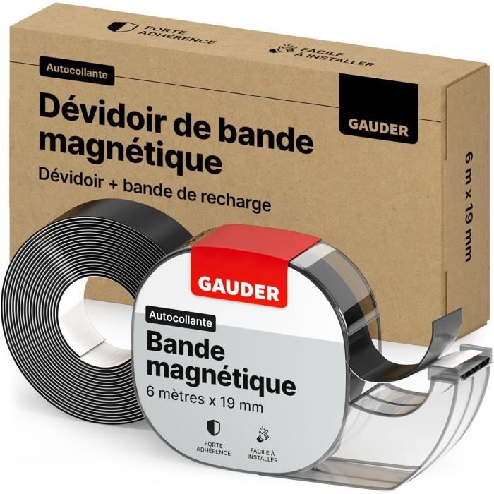 GAUDER Dévidoire de Bande Magnétique Adhésive 1+1 Distributeur de ...