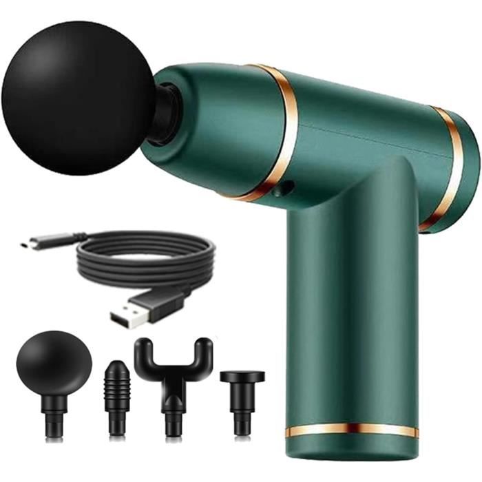 Pistolet Fascia Mini Pistolet De Massage 10Mm Tissu Profond Masseur De ...