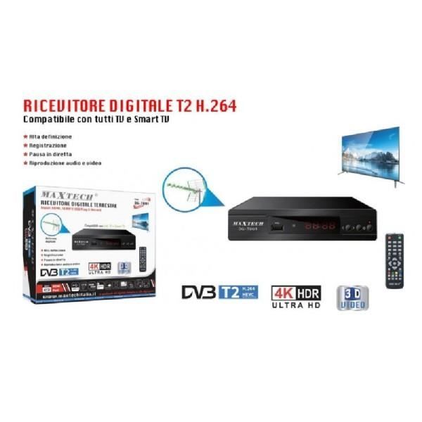 Décodeur Récepteur Numérique DVB-T - TRADE SHOP - DG-T001 - USB - HDMI ...