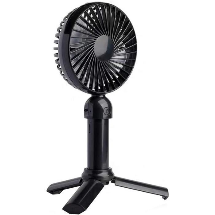 Mini ventilateur portatif rechargeable, alimenté par USB, ventilateur ...