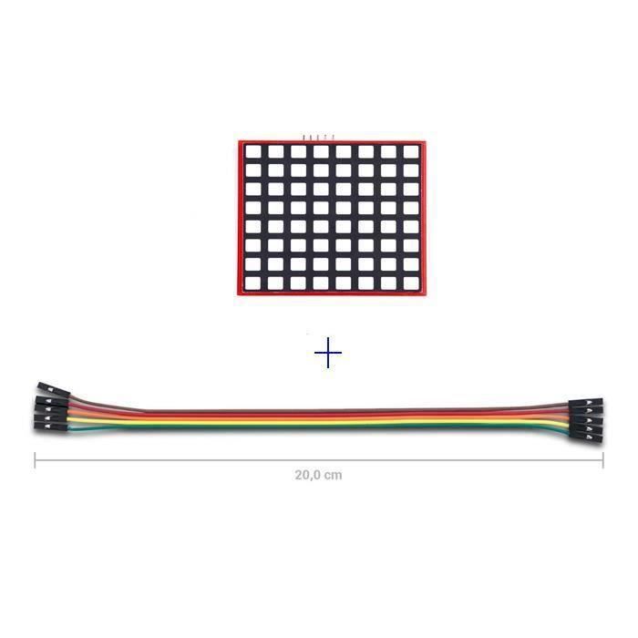Raspberry Pi Modèle B 3 8 x 8 couleurs RGB LED Matrix Module pour ...