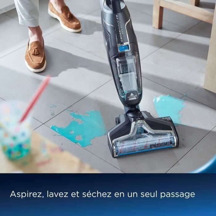 Aspirateur Balai Laveur sans Fil BISSELL B3569N Crosswave C6 Select ...