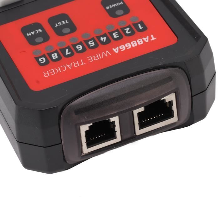 Traceur de fil - SURENHAP - Détecteur de câble - Alimentation filaire - Indicateur LED - Longue ...