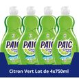Paic Liquide Vaisselle Citron Vert – Nettoie - Dégraisse – 750ml – Lot ...
