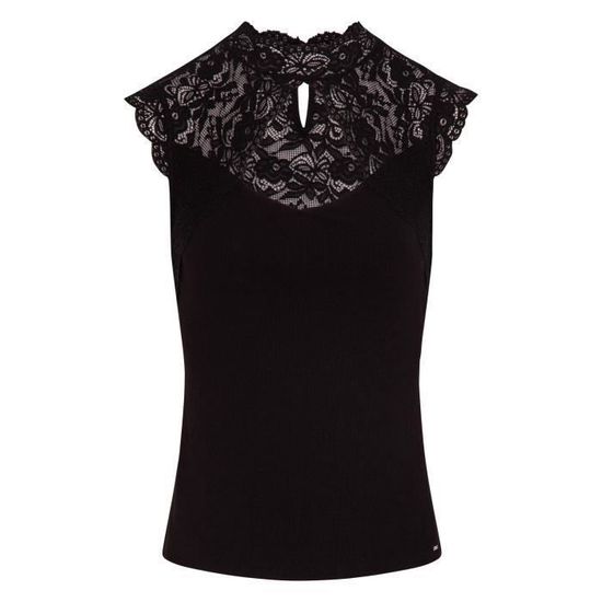 Top Morgan noir Noir - Cdiscount Prêt-à-Porter
