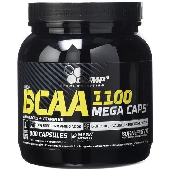 OLIMP SPORT NUTRITION BCAA 1100 Mega 300 Capsules: Hygiène et Soins du ...