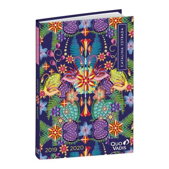 QUO VADIS Agenda scolaire 1 jour/page 2019-2020 Catalina Estrada 12 x ...