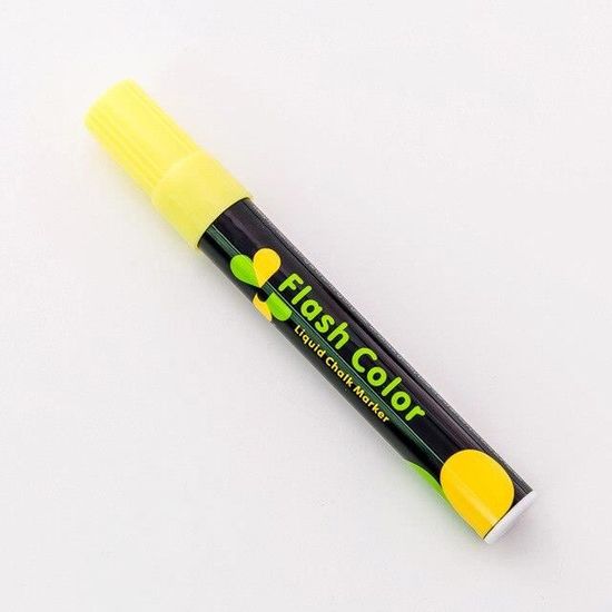 Tableau effaçable,YELLOW--stylo surligneur spécial pour publicité ...