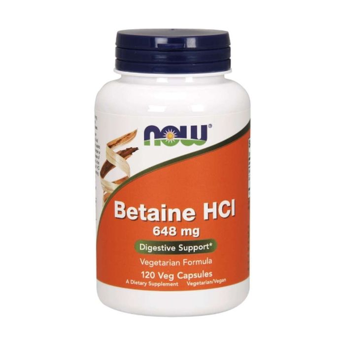 Betaïne HCL, 648 mg (120 Capsules) - Now Foods - Cdiscount Sport