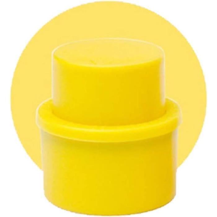 Bouchon De Bouteille Gonflable Souple Pour Boissons Gazeuses - Jaune ...