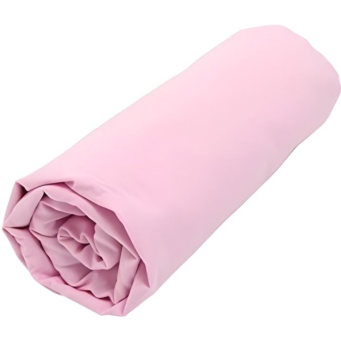 Drap housse - Naturelle - 90x190 cm - 100% coton - Bonnet 25 cm ...