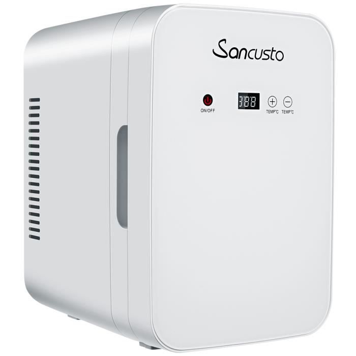 Mini Frigo électrique -10L - Réfrigération: 0-6 ℃ et Chauffage: 50-65 ...