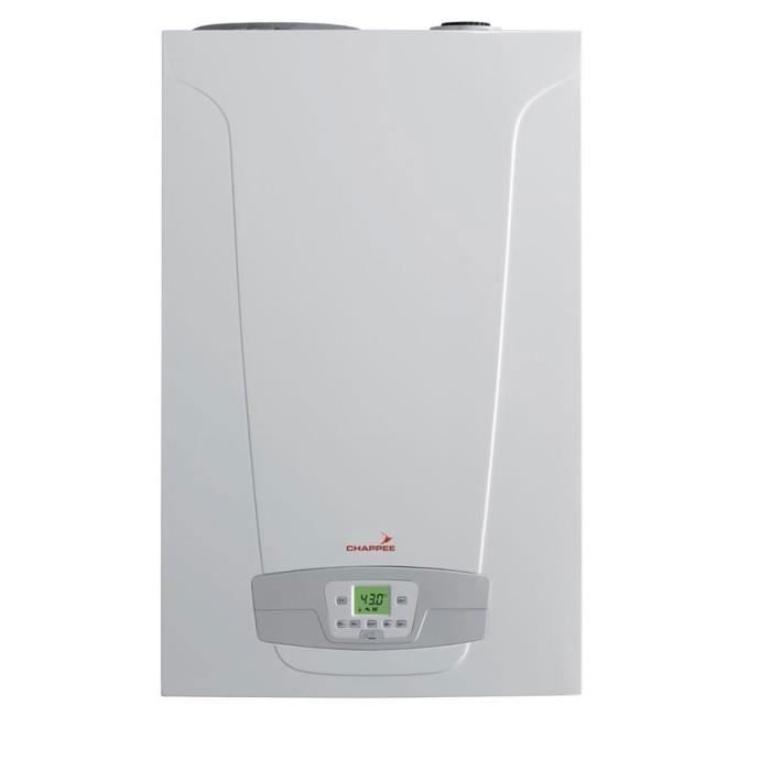 Chaudière Gaz Condensation - CHAPPEE - Initia + Duo - 25 kW - Mural ...