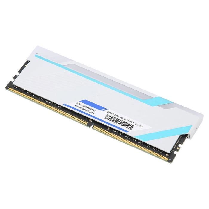 EJ.life RAM DDR4 ASint RAM d'Éclairage RVB d'Ordinateur de Bureau DDR4 ...