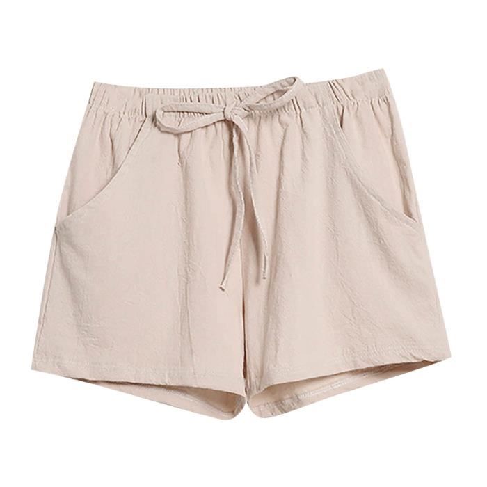 Short Mode Sexy Femmes Décontracté Taille Haute Dames Jambe Large Jean ...