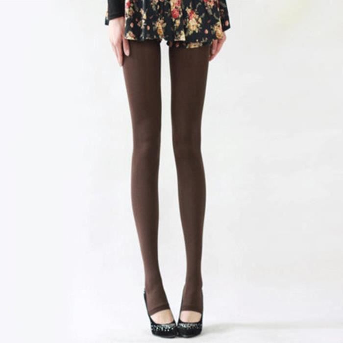 Collant,Collants chauds en velours 120D pour femmes, Collants de ...