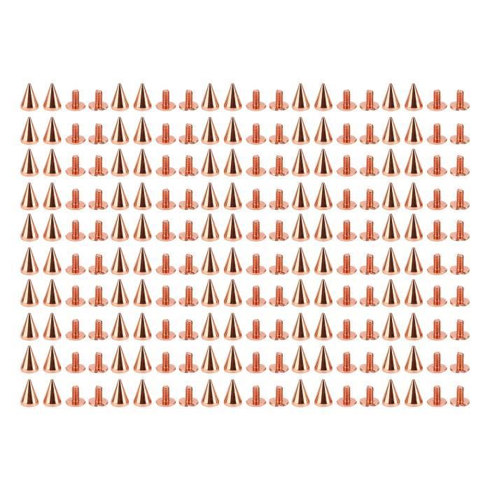 Omabeta Goujon de pointe de cône à pointes 100 ensembles de clous ...