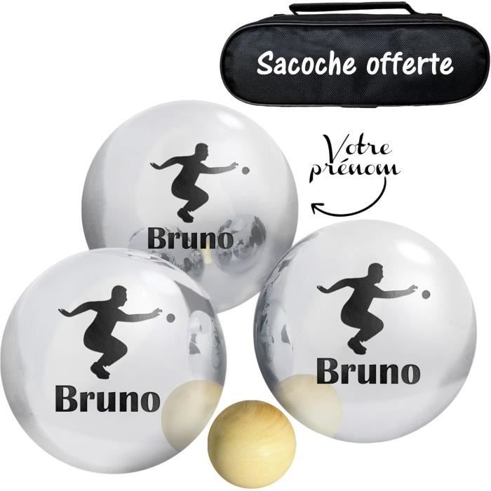 KDO MAGIC - Boule de pétanque personnalisée - Triplette 720gr ...