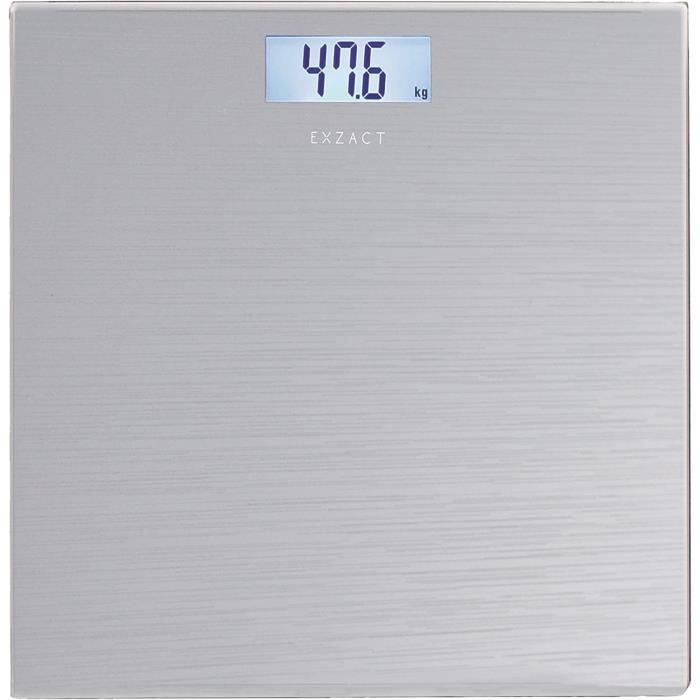 EXZACT Pèse Personne Electronique-Balance de salle de Bain Numérique ...
