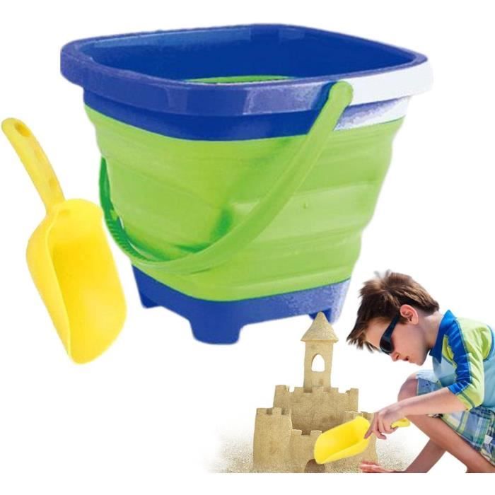 Seau À Sable Pliable - Avec Pelle À Sable - Seau Pour Enfants - Seau ...