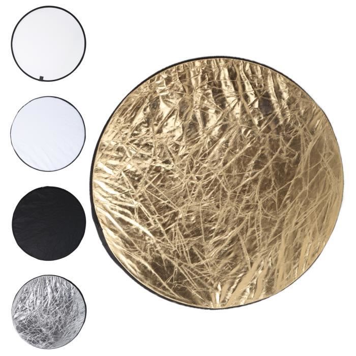 YOSOO Réflecteur de lumière 5 en 1 Kits de diffuseur de photographie de ...