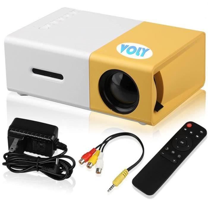 Mini Projecteur PVO Vidéoprojecteur Portable pour Dessins Animés Cadeau ...