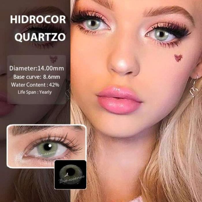 PX03701-LENTILLES DE CONTACT.Lentilles multicolores annuelles pour les ...