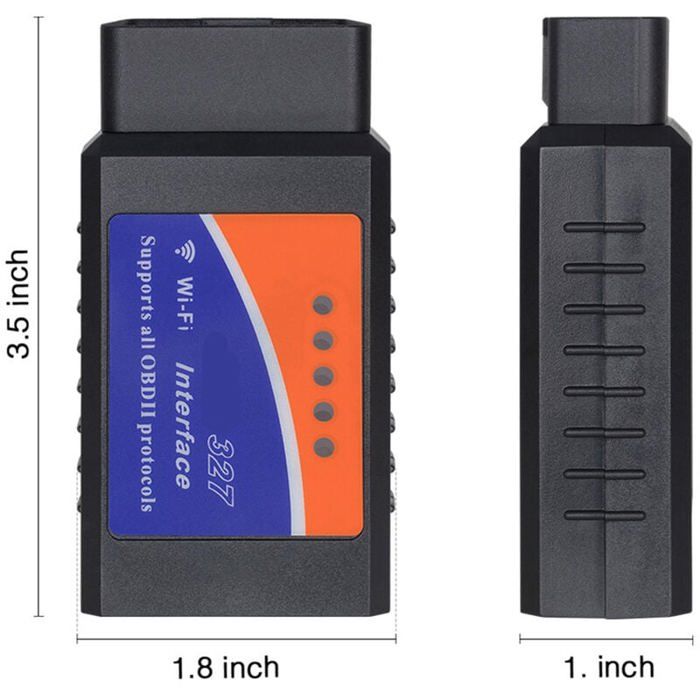 Pour ELM327 WiFi OBDii Interface OBD2 Can Scanner Outil de diagnostic ...