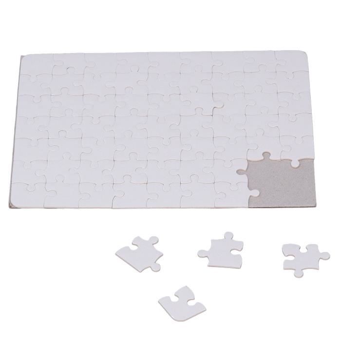 Puzzle Blanc Assemblage Complet De Puzzles Vierges Faciles à Utiliser 6 ...