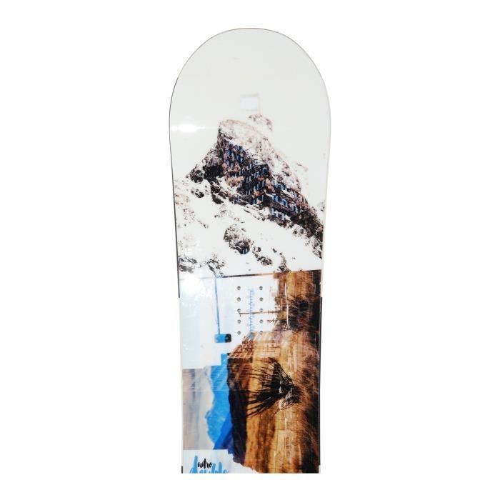 Snowboard Nitro Double exposure + fixation coque - Cdiscount Sport