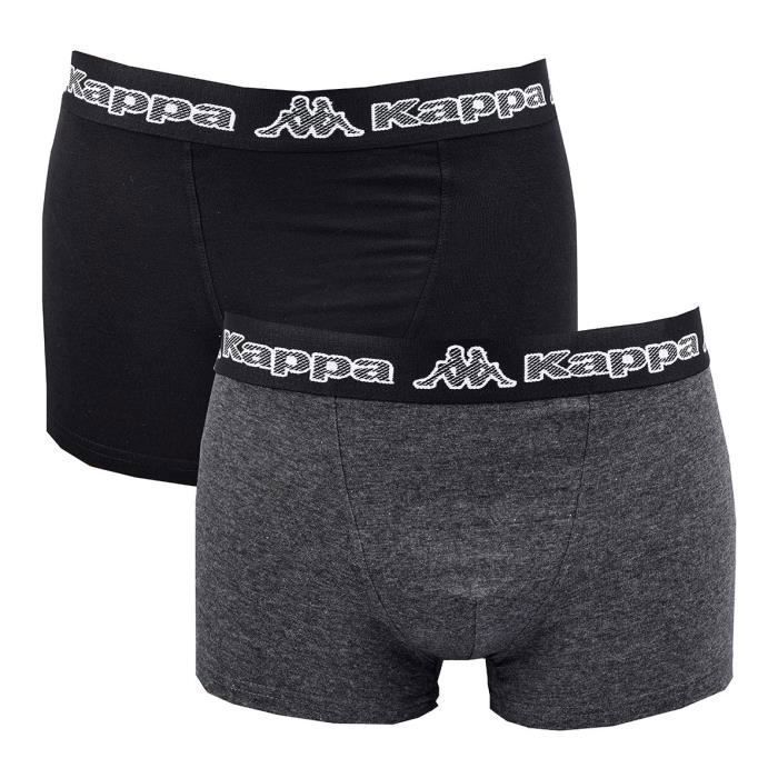 Boxer homme KAPPA - Lot de 2 - 0790 - Polyester/Coton Pack de 2 boxers ...