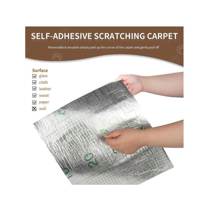 Grattoir chat canapé,40*200CM tapis griffoir chat,Auto-adhésif Tapis ...