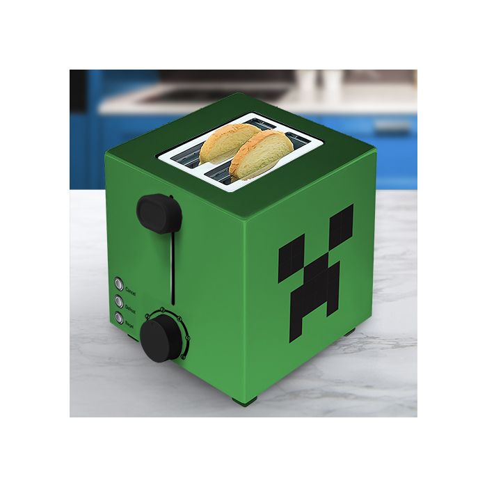 UKONIC - Minecraft - Grille-pain cube Creeper - Cdiscount Electroménager