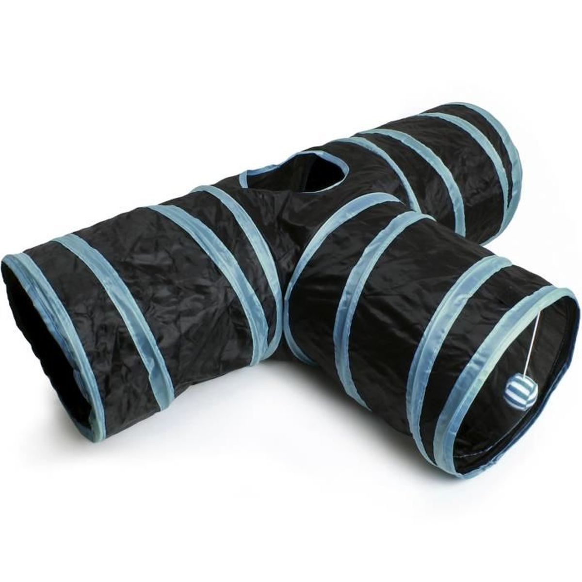 Igadgitz Home U6979 - Tunnel Chat Tunnel Pliable, Jouet Chat Interactif ...