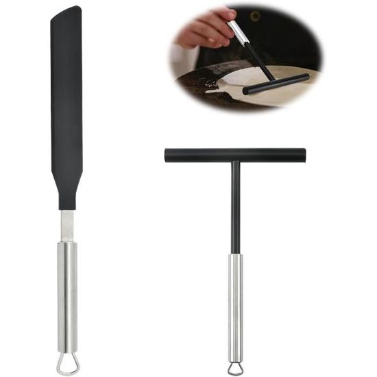 Spatule à crêpes et spatule : accessoires en acier inoxydable pour ...