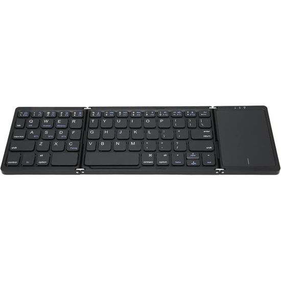Clavier Pliable Avec Pavé Tactile, Clavier Sans Fil Portable Pour ...