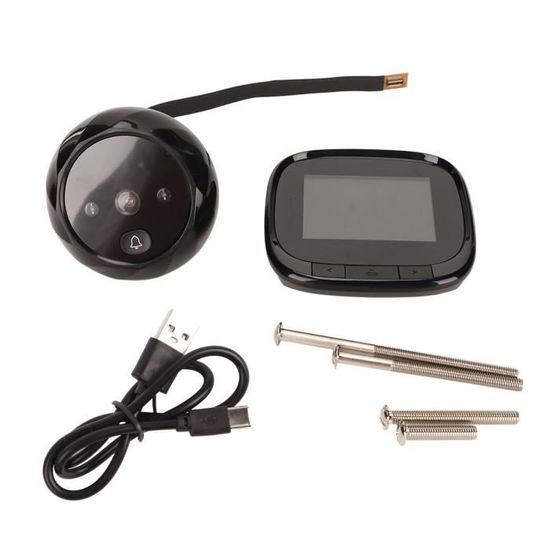 TMISHION Judas de porte numérique Judas caméra numérique porte ...