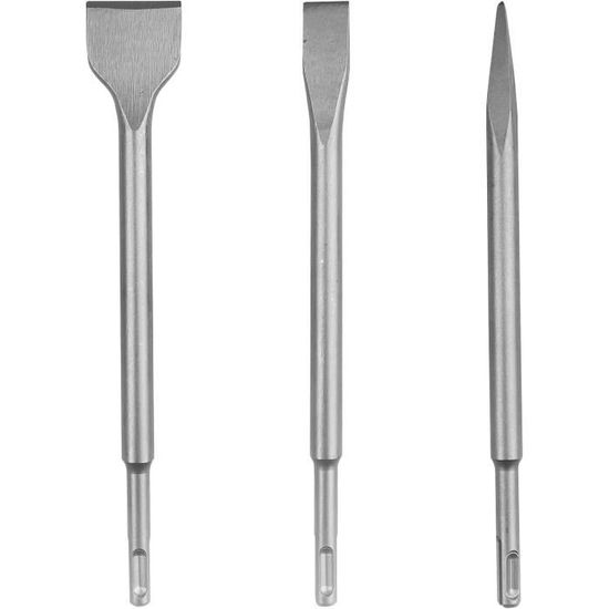 Set 3 Burin Sds Plus, Burin Plat, Burin Large, Burin Pointu ...