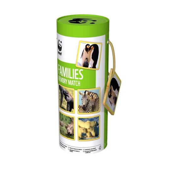 Wwf Mother And Babies Animal Memory Game QOK85 - Cdiscount Jeux - Jouets