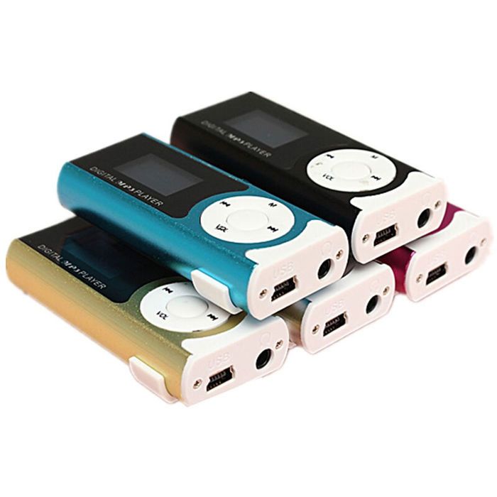MINI Lecteur MP3 USB clips lecteur Screen LCD 16GB TF carte mini SD ...