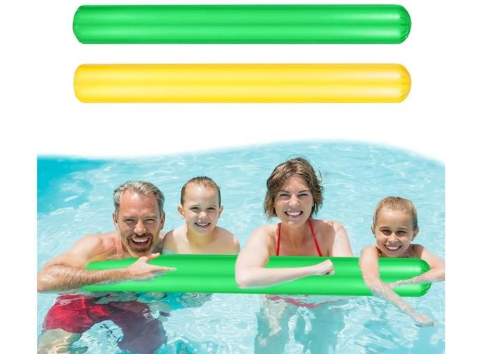 2 Pièces Frite Piscine Gonflables, 105 cm Nouilles de Piscine ...