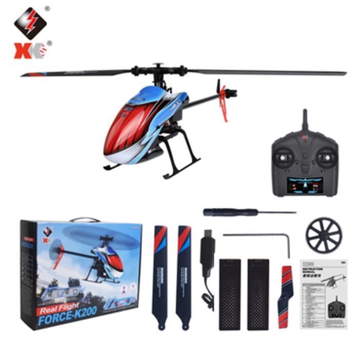 K200-2B-WLtoys Hélicoptère RC Flybarless pour enfants, maintien ...