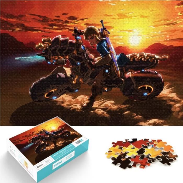 Puzzle 1000 Pièces The Legend Of Zelda Puzzles Adultes Enfants ...