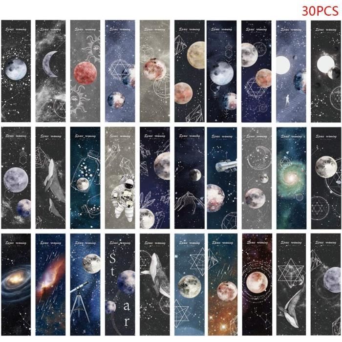 Manyo 30Pcs Marque-Pages Manga, Marque-Pages En Papier- L'Espace ...