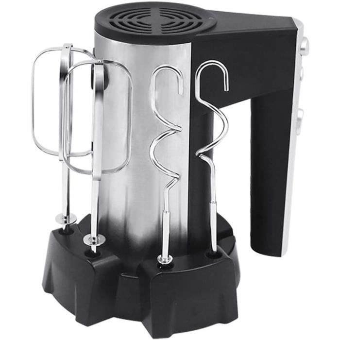 Batteur à Main 200W, Blanc, Batteur à Main Polyvalent avec Fouets Et ...