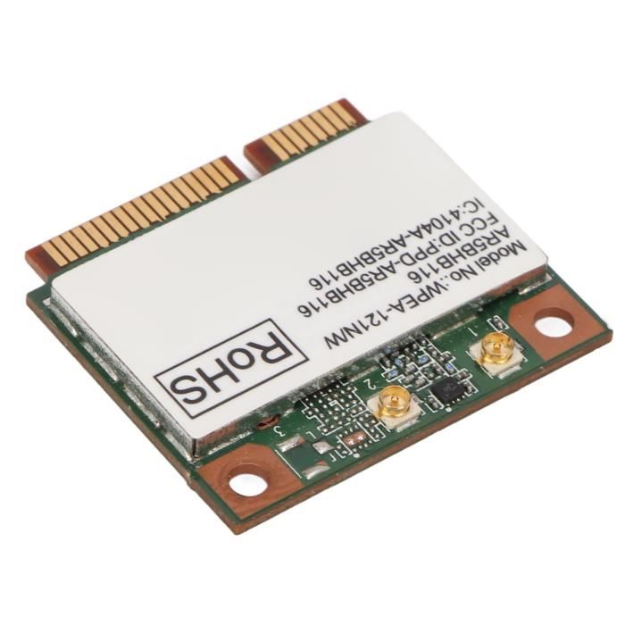 Cikonielf carte WiFi Mini PCIE Carte Réseau AR9382 Mini Carte Fil pour ...