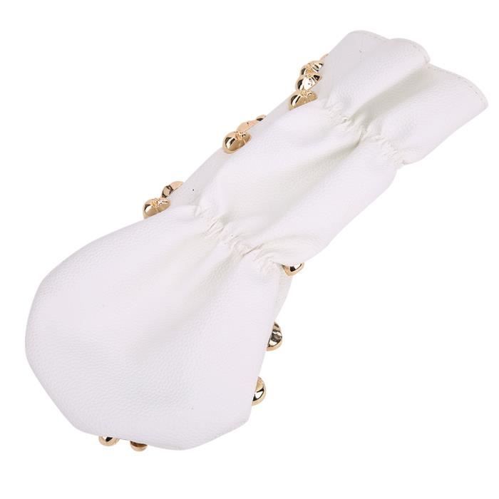 Dilwe Protection du club de golf Couvre-Tête en Bois de Golf en PU ...