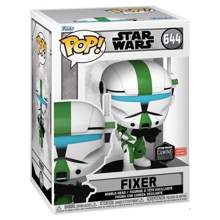 Figurine Funko Pop! N° - Star Wars : Republic Commando - Fixer ...